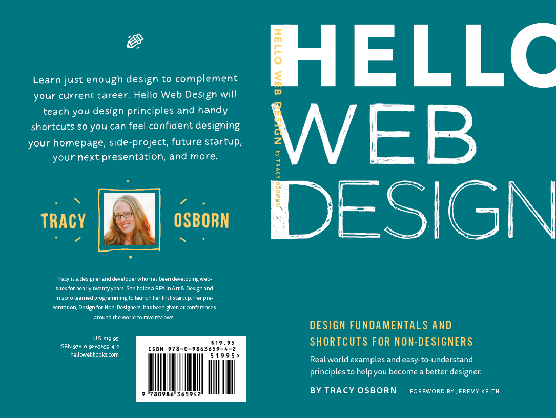 Cover for a self-published beginner design book : design_critiques